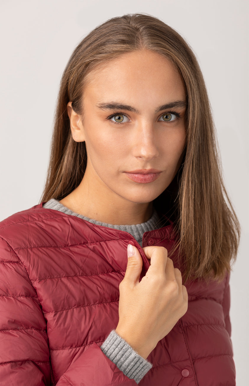 Piumino Donna 100 grammi – ONECASHMERE